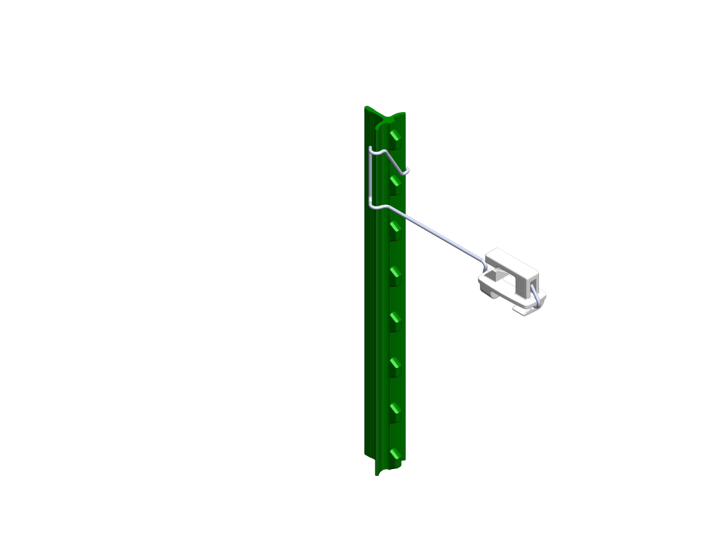 Clip-On Outrigger 150mm (6”) (T-Post) - Box of 60 - Strainrite USA